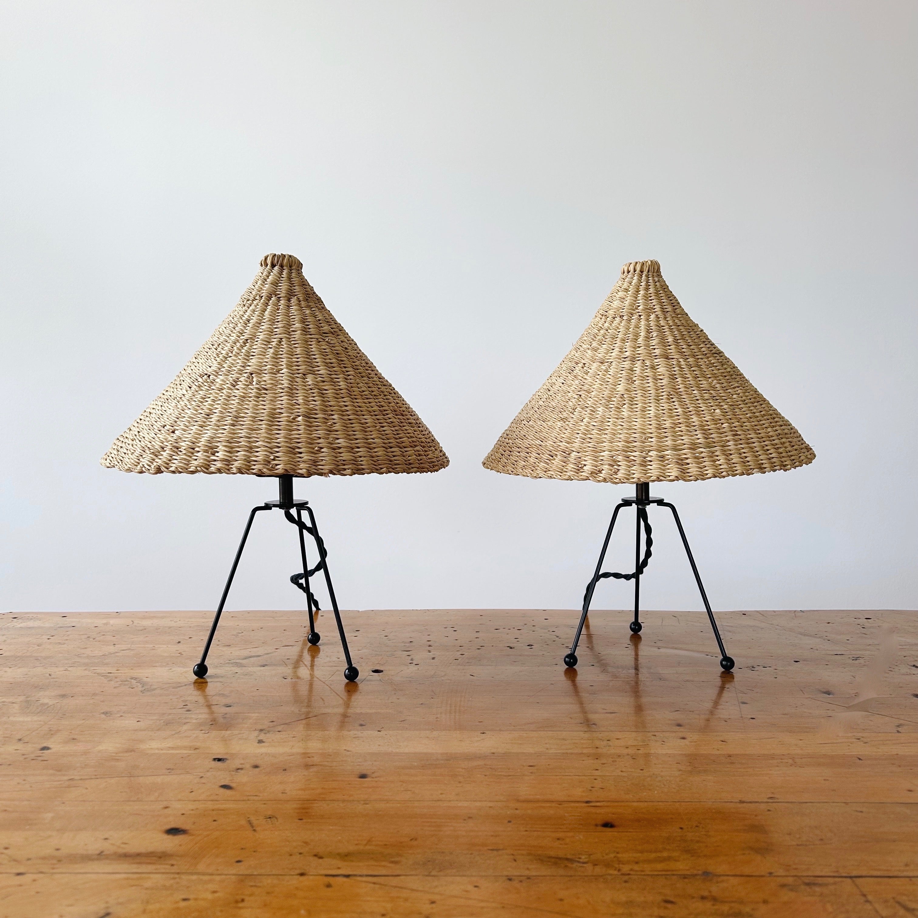 VINTAGE BASKETS & VINTAGE LIGHTING paired with hand woven light shades ...