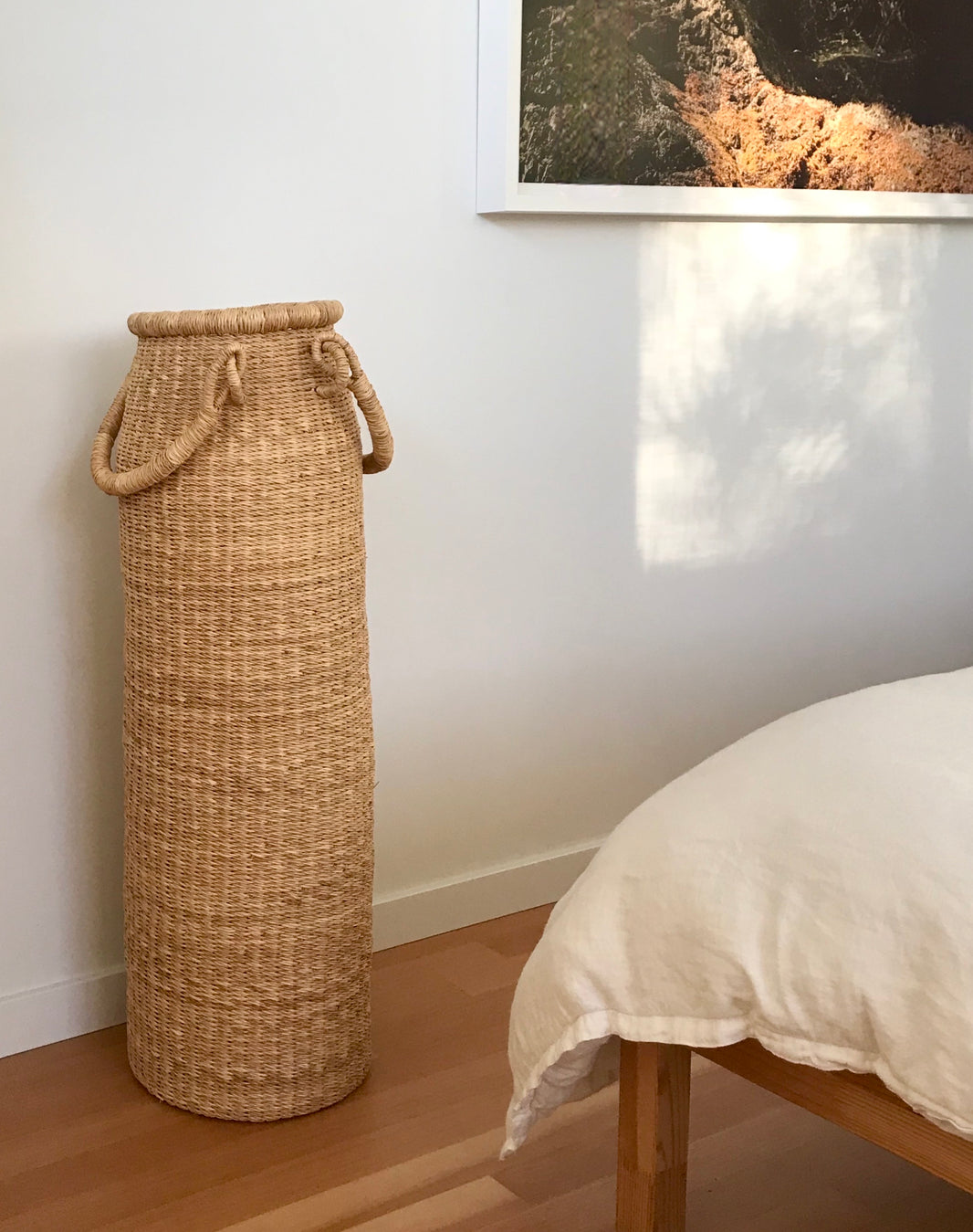 LARGE OVERSIZED HAND WOVEN BASKETS made from sustainable materials ...