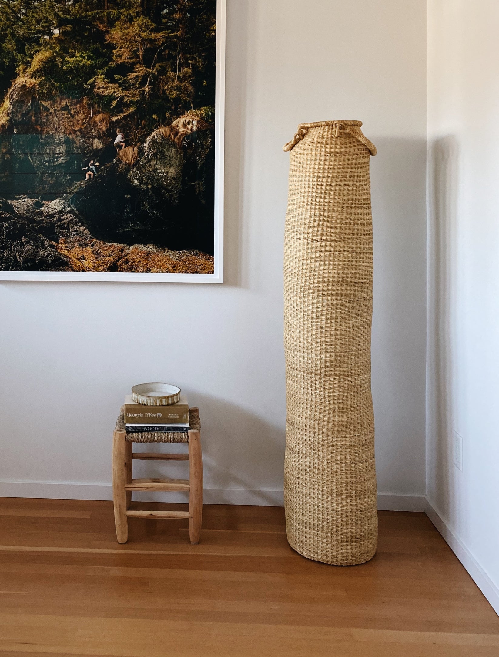 Tall Column Basket – TWENTY ONE TONNES