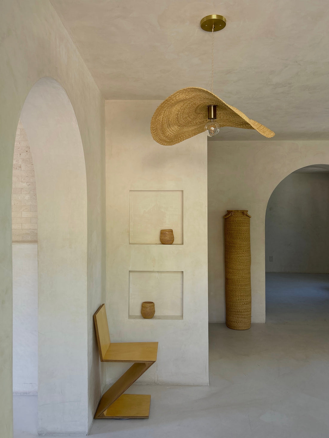 Tall Column Basket – TWENTY ONE TONNES